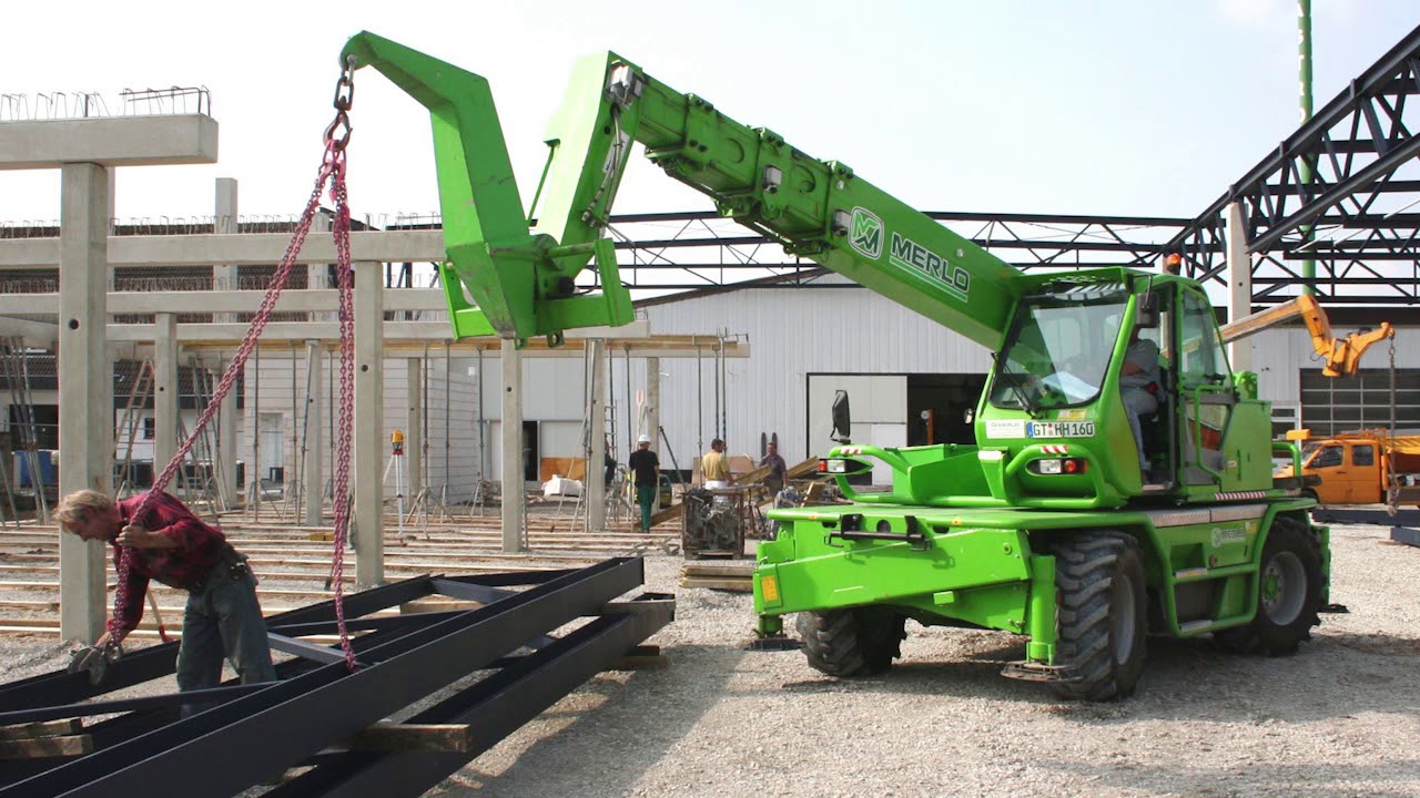 Merlo telehandlers use their versatility and precision to optimize any ...