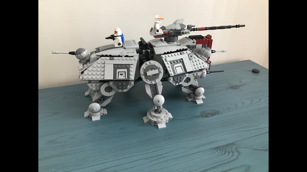 Small AT-TE battle - YouTube