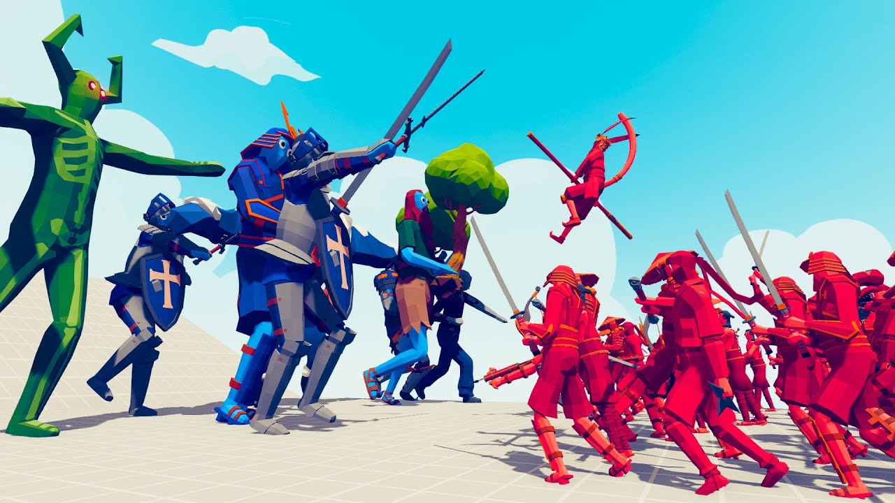 GIANT TEAM vs SAMURAI TEAM | TABS Totally Accurate Battle Simulator ...