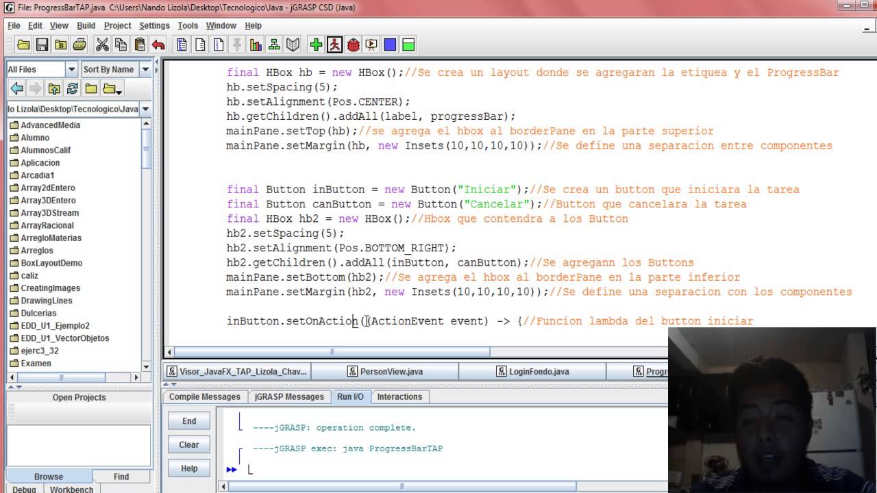 ProgressBar JavaFX - YouTube