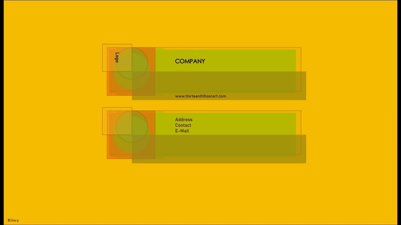 Visiting Card In Illustrator By Riimy YouTube Visiting Card In Illustrator By Riimy YouTube