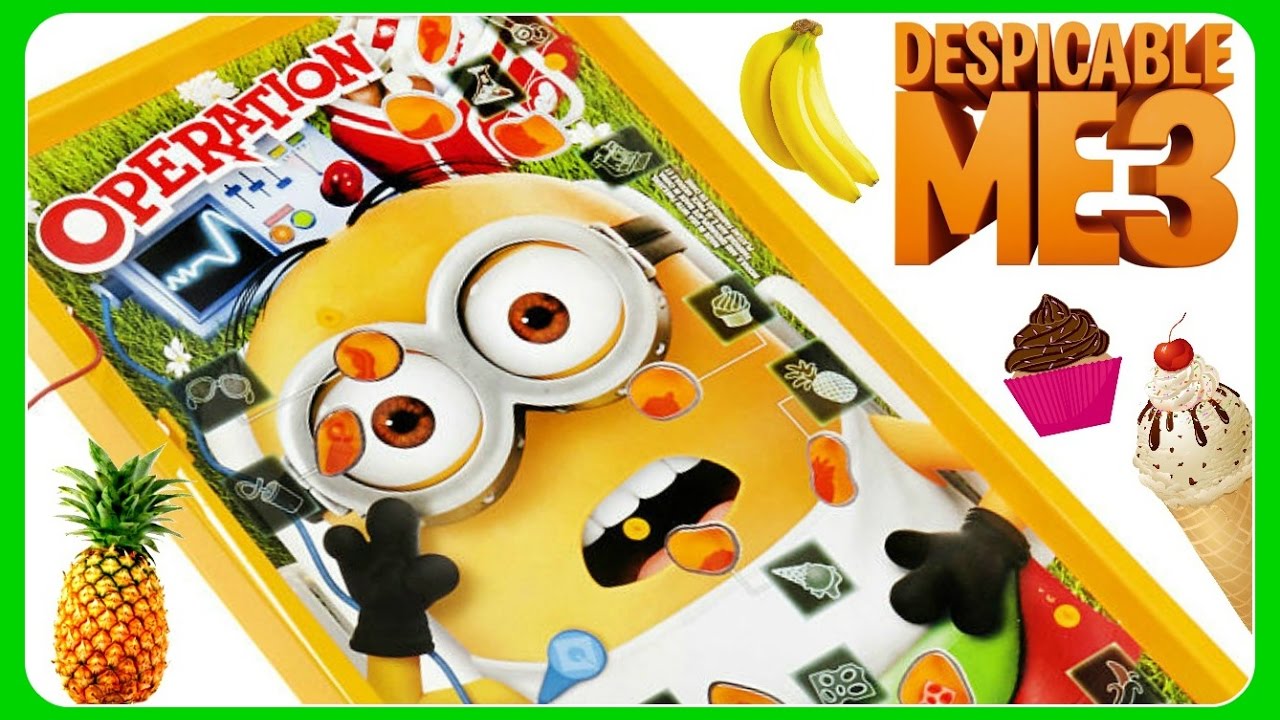 Despicable Me 3 Operation Game! NEW Hasbro Toys! Despicable Me 3 Game ...
