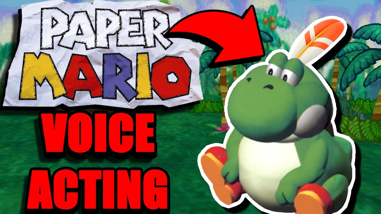 What does BEEG YOSHI sound like with voice acting? (Chapter 5) - YouTube