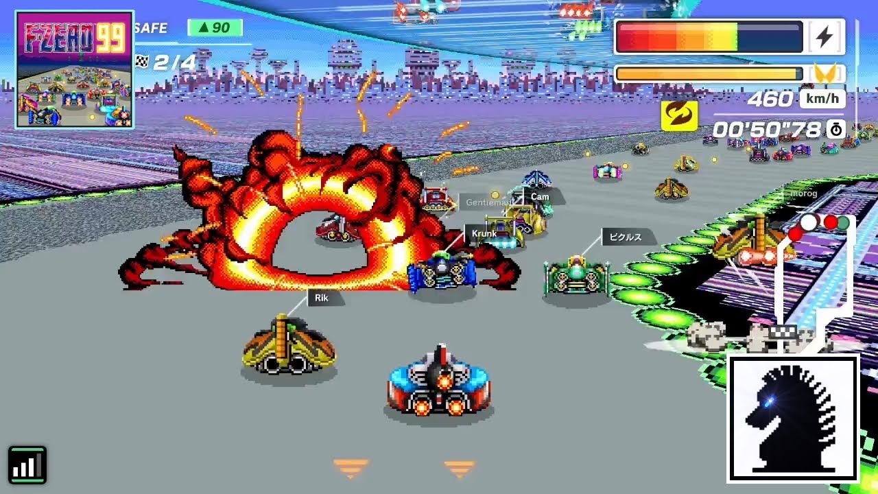 NS F-Zero 99 - #12: Pro Tracks | Knight League Grand Prix | 99-Pilot Race - YouTube