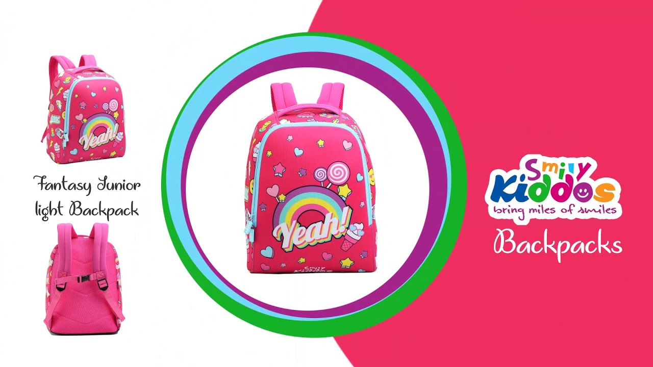 Smily Kiddos Backpacks Online | Kids Stationery Stores - YouTube