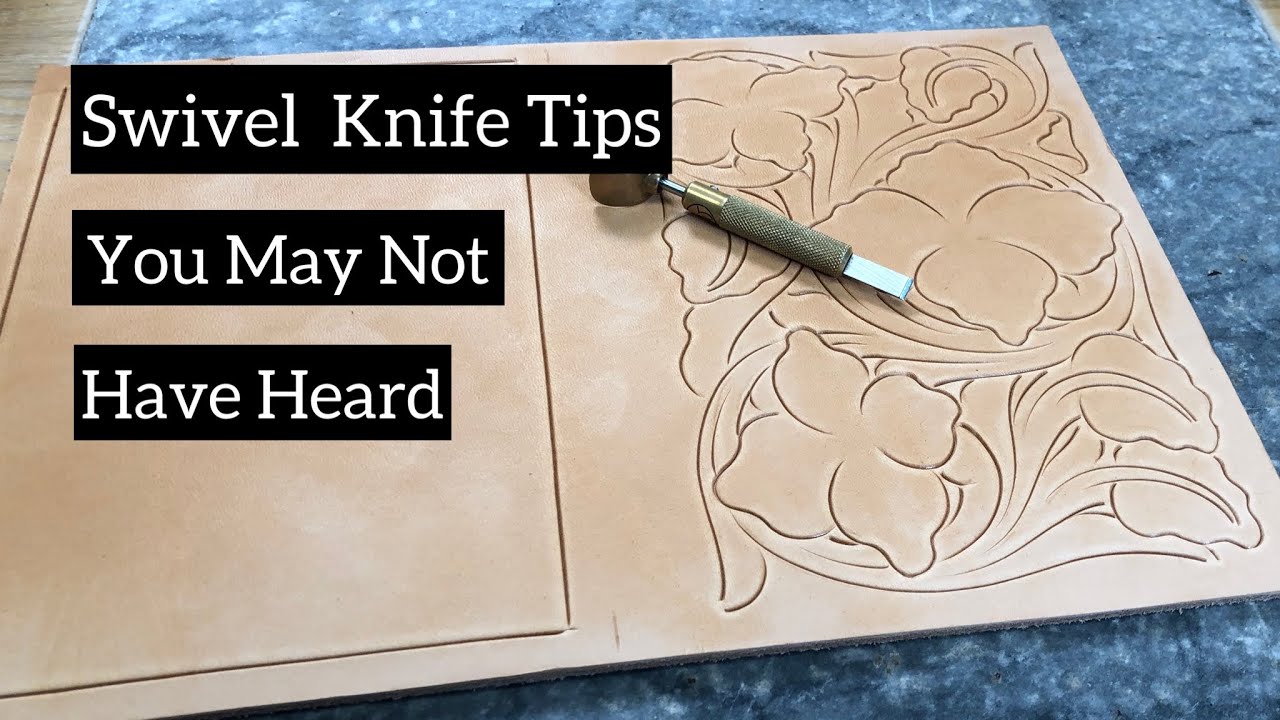 Swivel knife tips you may not have heard - YouTube