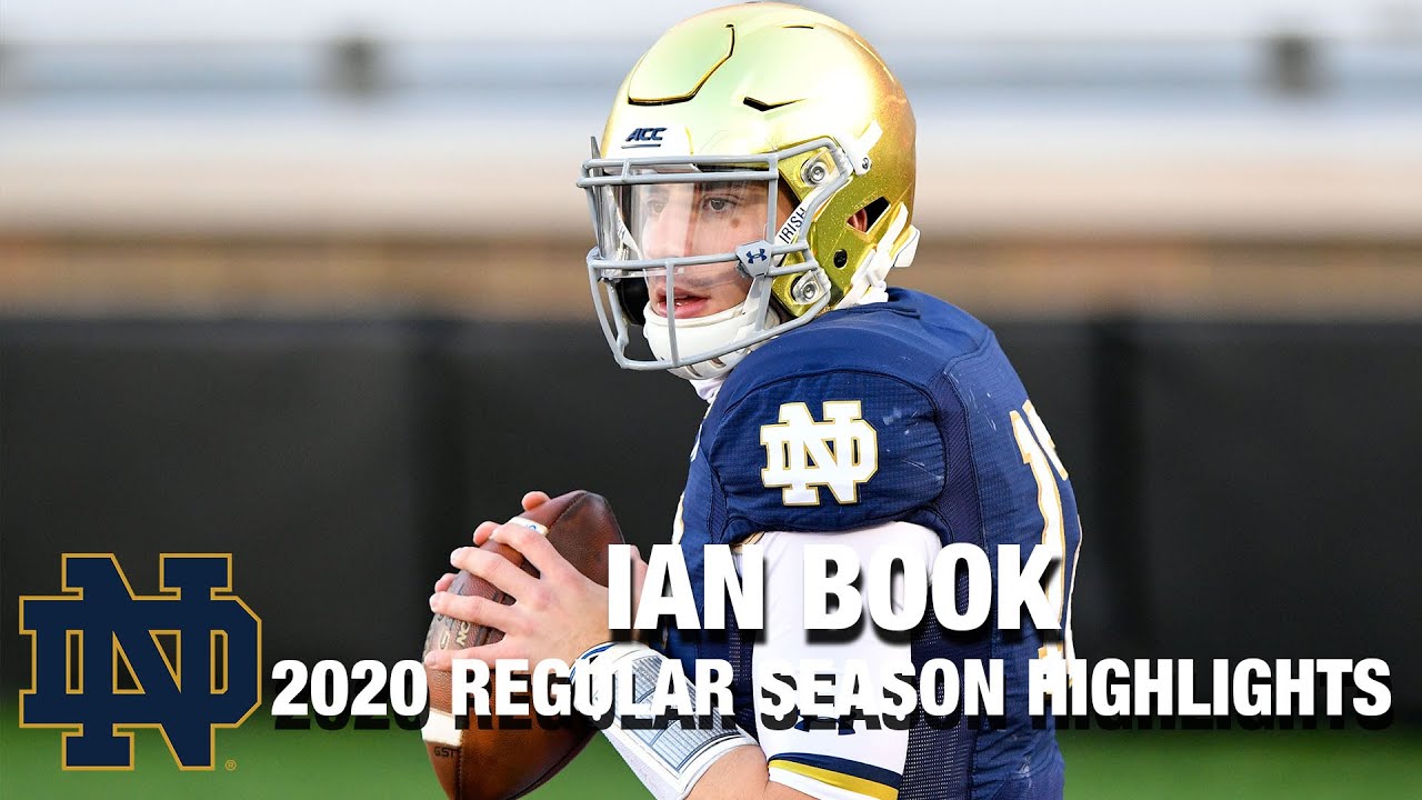 Ian Book 2020 Regular Season Highlights | Notre Dame QB - YouTube