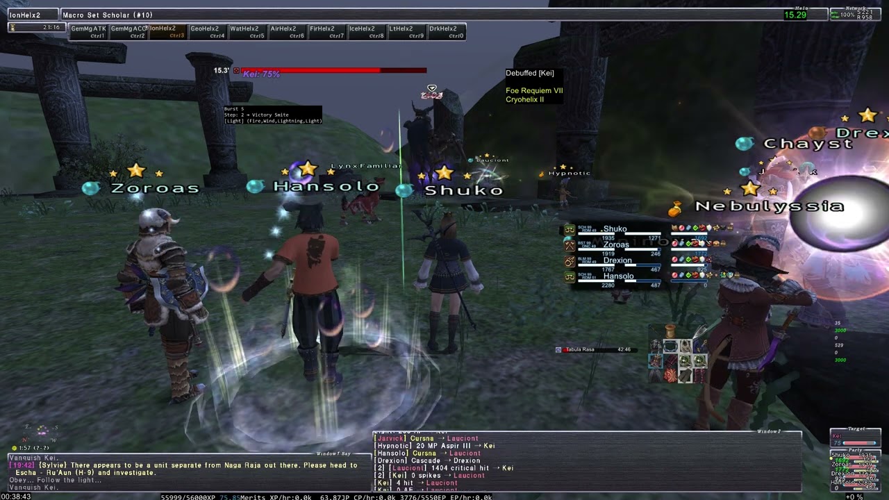 FFXI Omen Kei w/SCH Down to the wire - YouTube