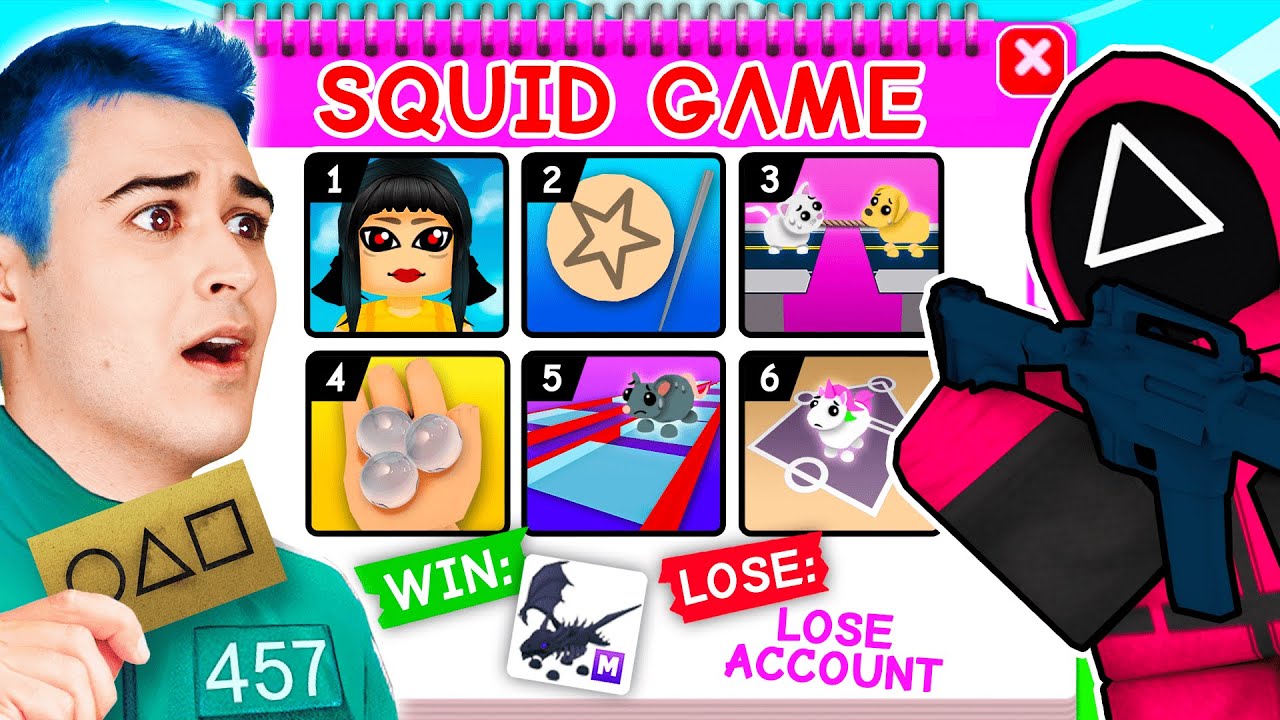 *ACTUAL* SQUID GAME In Adopt Me Roblox For 24 HOURS!! Roblox Adopt Me ...
