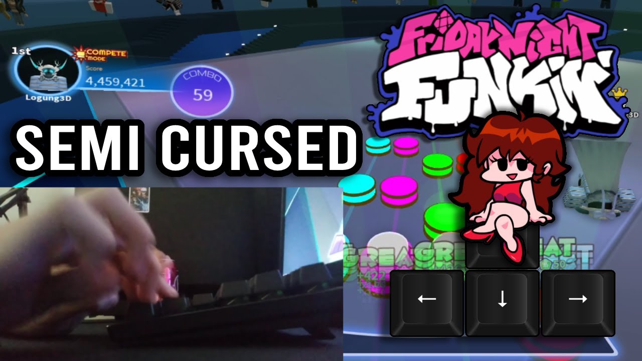 Playing My *NEW FAVORITE* RoBeats Map with Friday Night Funkin ...