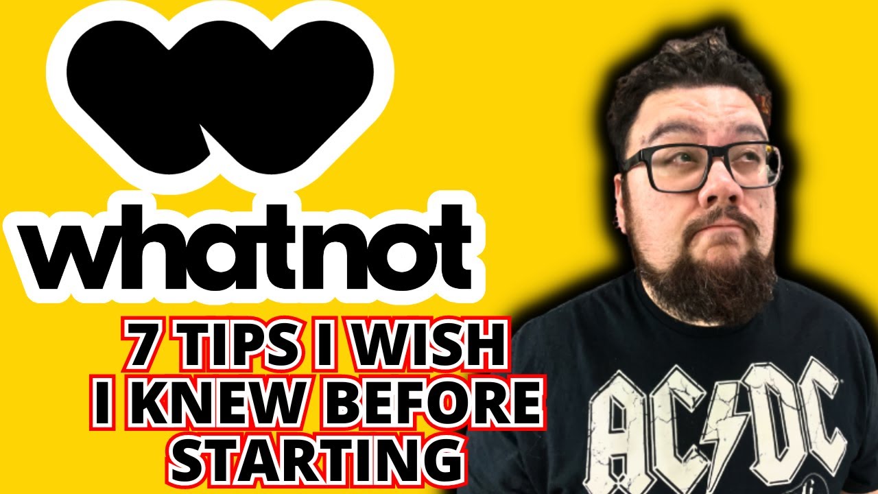 Whatnot tips, things I wish I knew before starting whatnot - YouTube