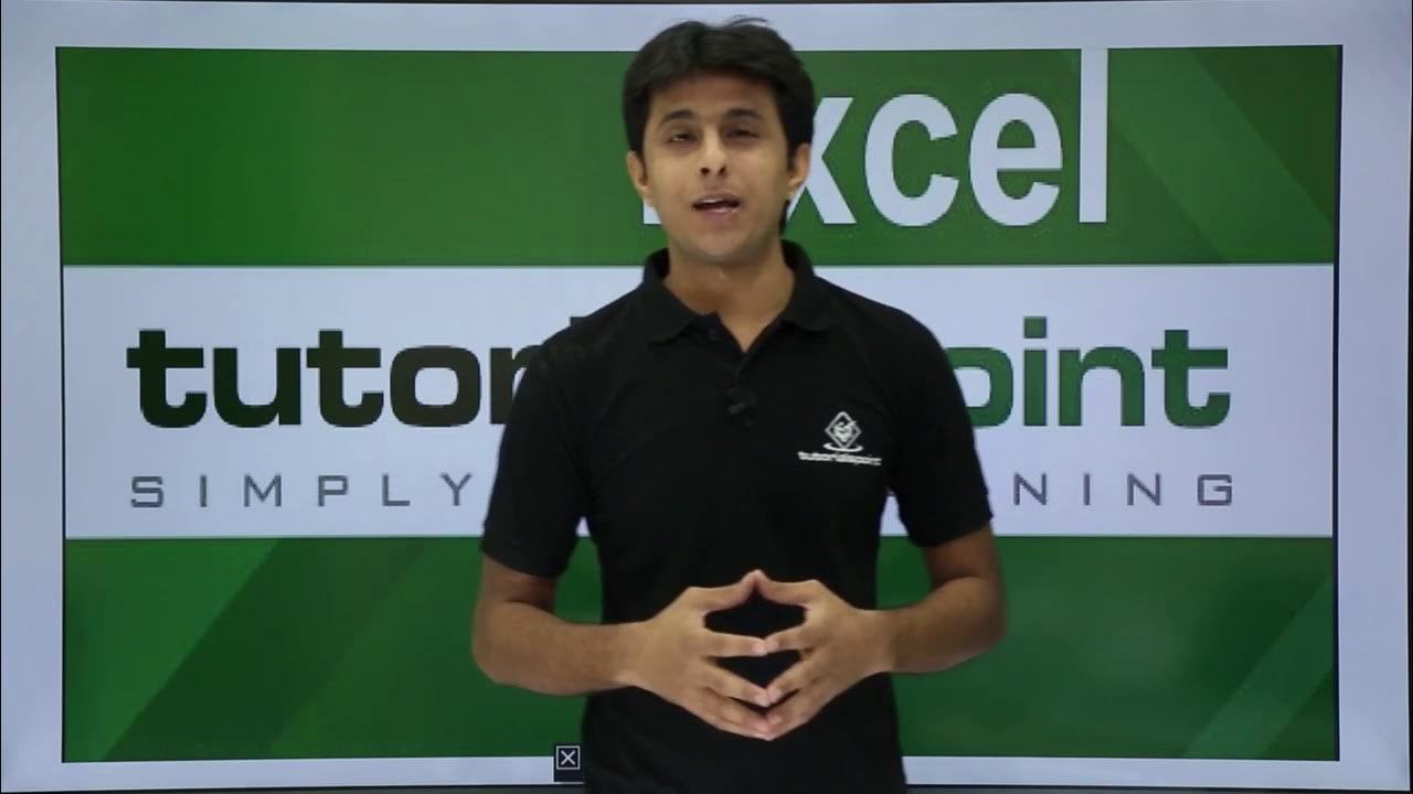 MS Excel| Introduction | Beginners Guide| Tutorials Point - YouTube