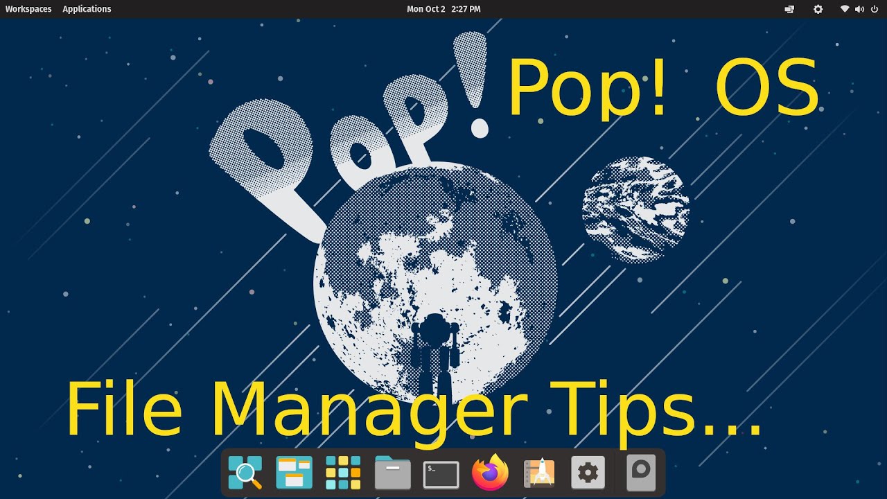 Pop!_OS - New File Manager Tips 10-2023. - YouTube