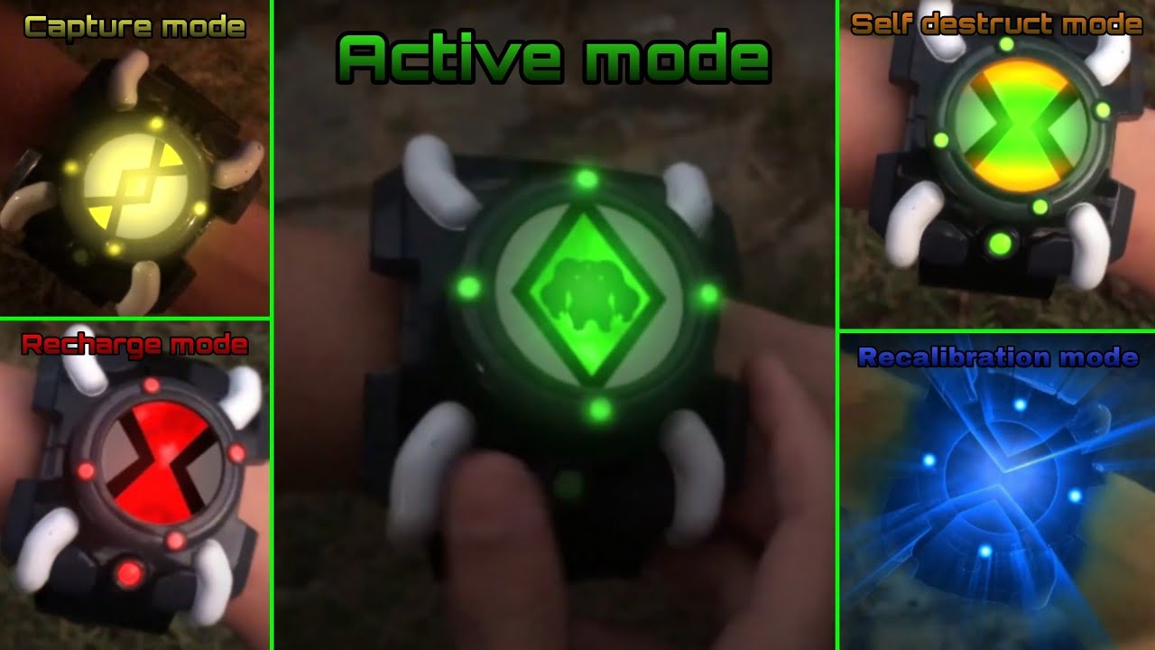 All Omnitrix modes! (REAL LIFE) - YouTube