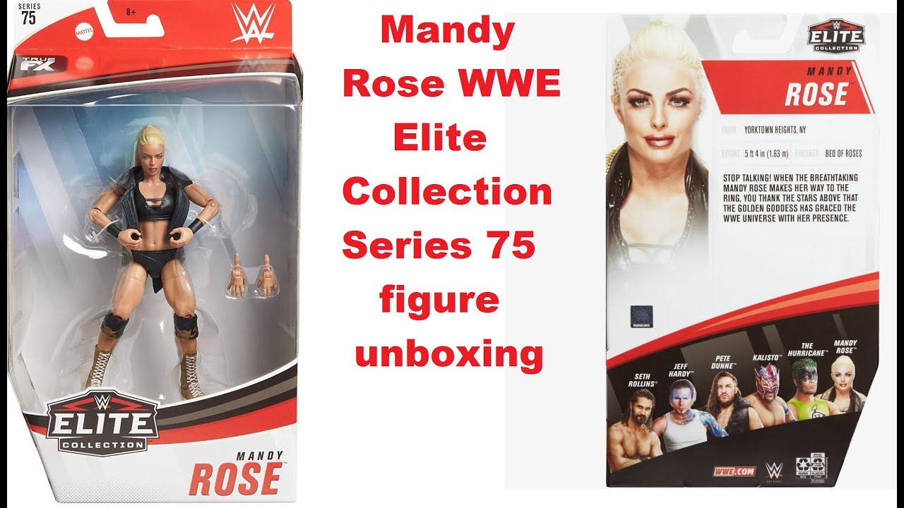 Mandy Rose WWE Elite Collection Series 75 figure unboxing - YouTube