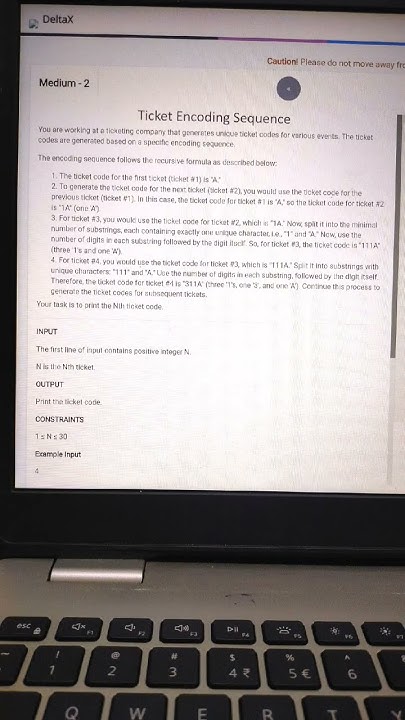 Deltax September 2023 Coding Round Youtube