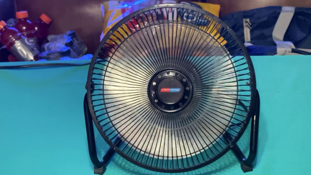 9” Clement Keeper High Velocity Fan - YouTube