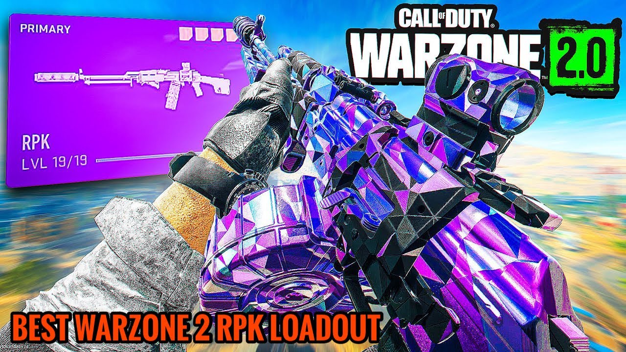 New *BEST* RPK build in WARZONE 2 ! (Best SETUP and Tuning RPK MW2 ...