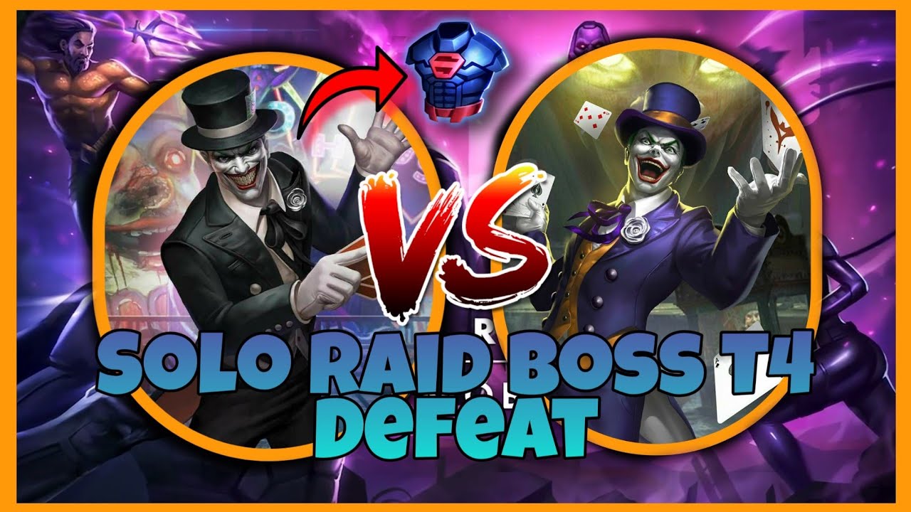 Defeated Joker Boss T4 Solo Raid - Injustice 2 Mobile - YouTube