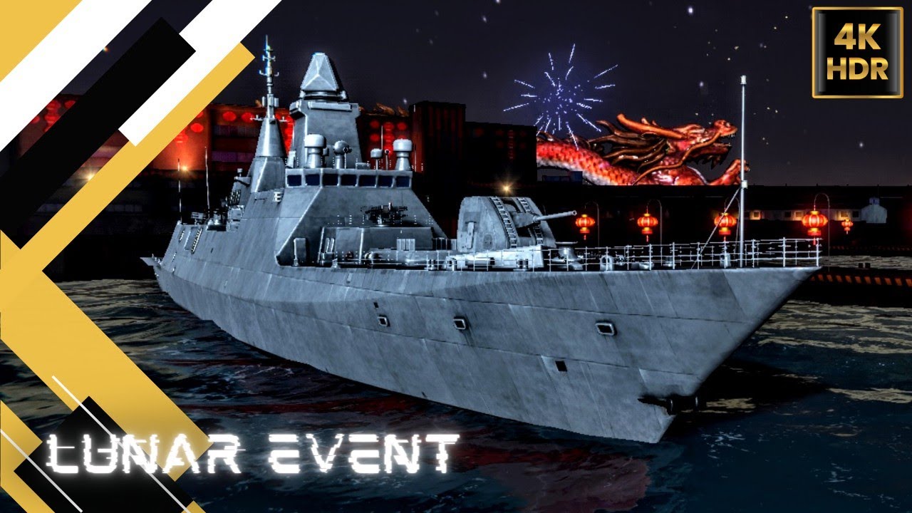 LUNAR EVENT: Modern Warships (4K HDR) - YouTube