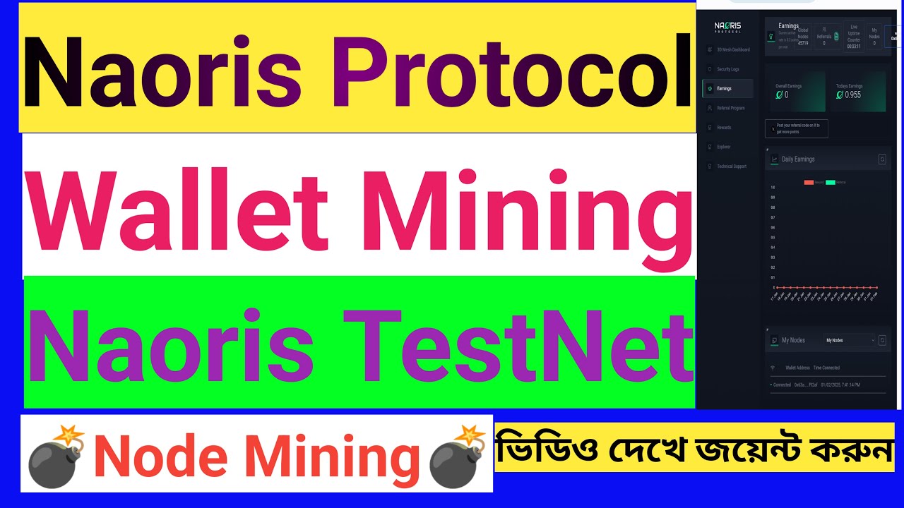 Naoris Prototo | Naoris Wallet Mining | Naoris TestNet | Naoris ...