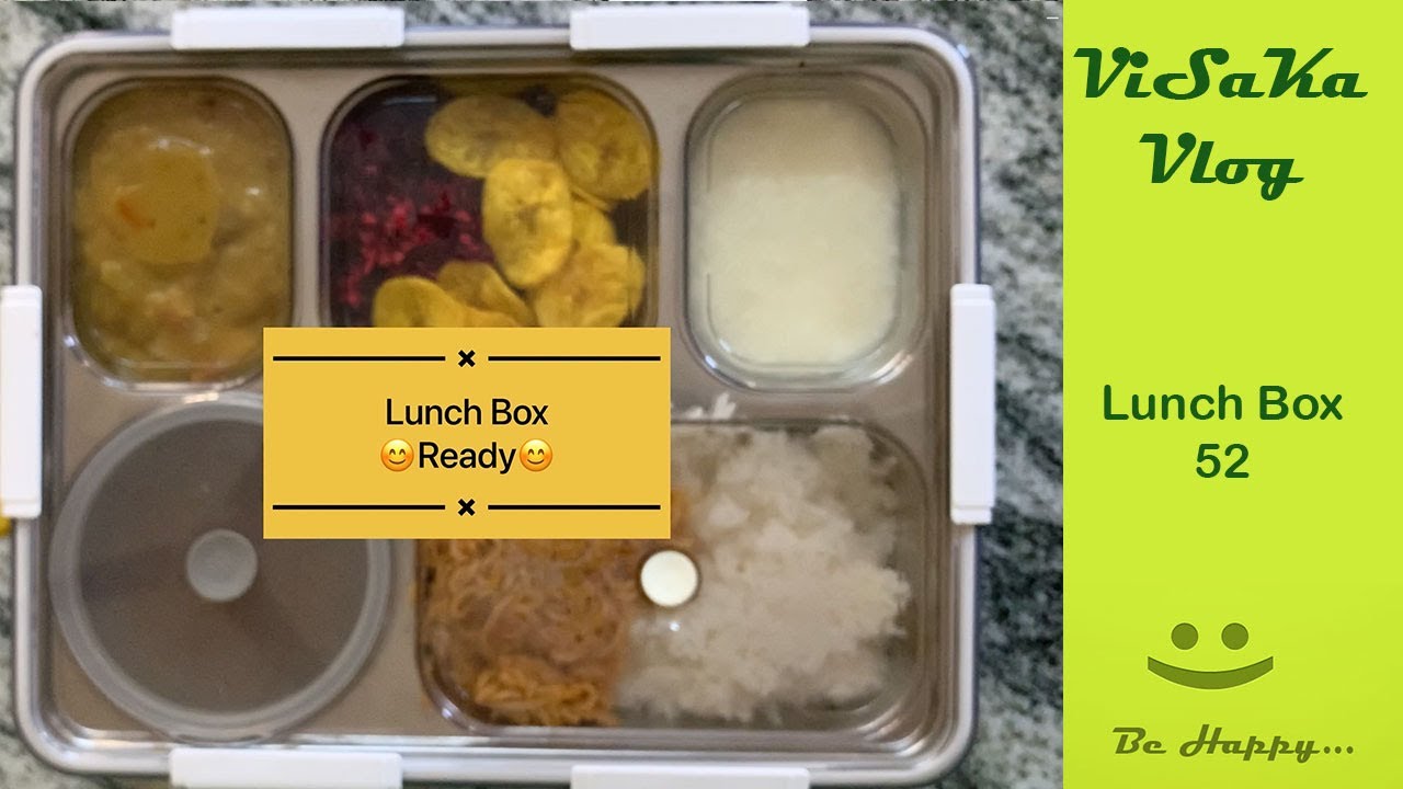 Innaiku Namma Veetu Lunch Box | Lunch Box - 52 | #lunchbox | #video | # ...