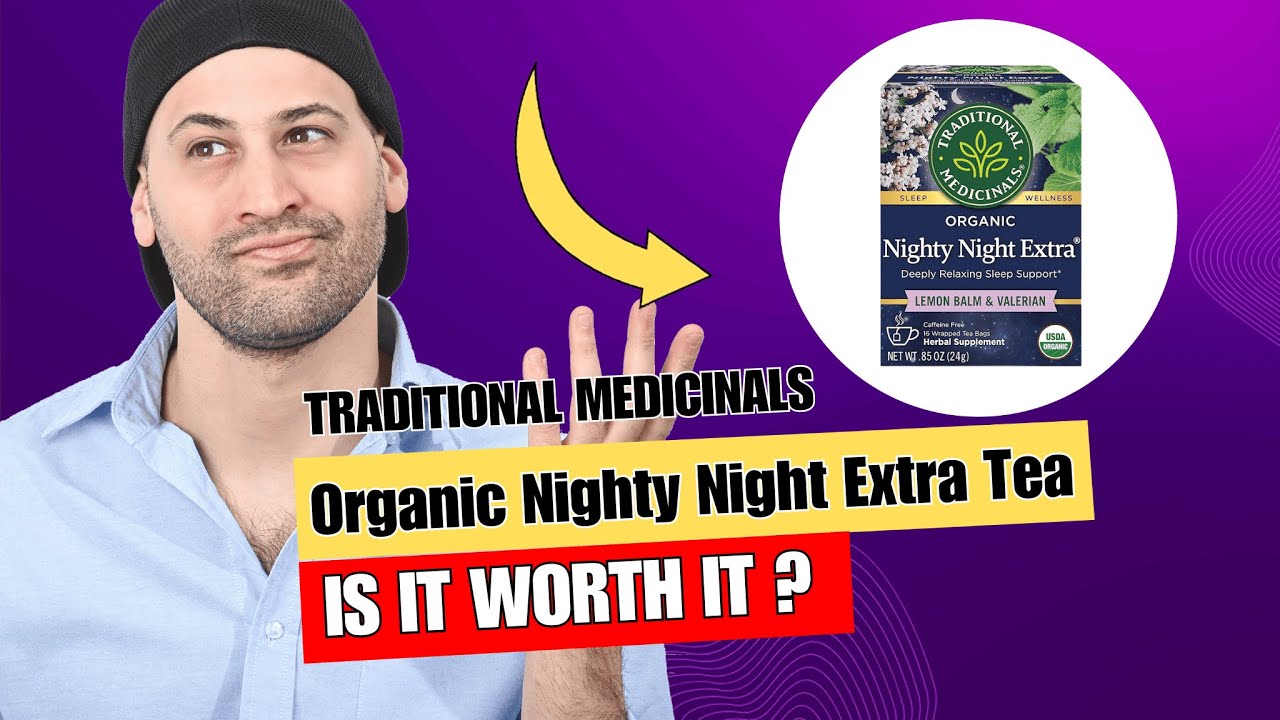 Traditional Medicinals Organic Nighty Night Extra Tea With Valerian ...