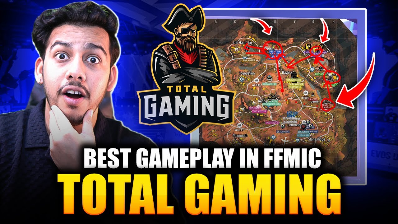 BEST GAMEPLAY IN FFMIC 😍 How TOTAL GAMING Got 22 KILLS in #ffmic2025 😱 ...