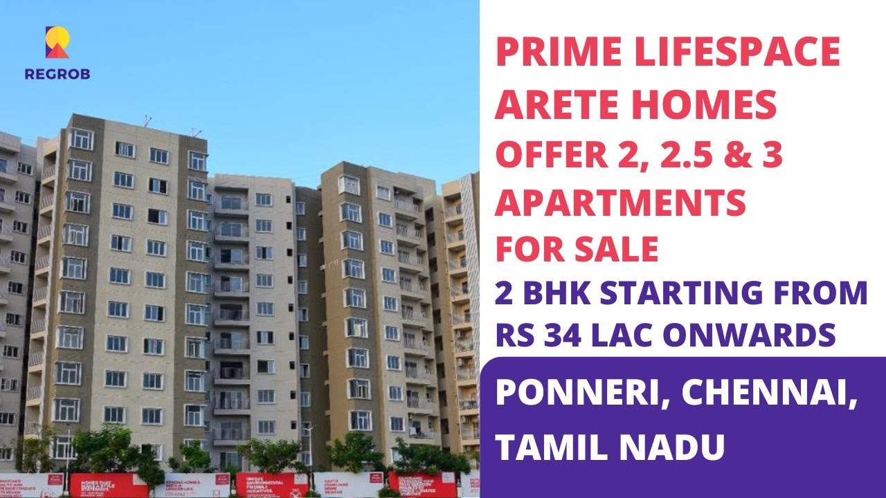 Prime Arete Homes | ☎ 6366782381 | Luxury Flats For Sale in Ponneri ...
