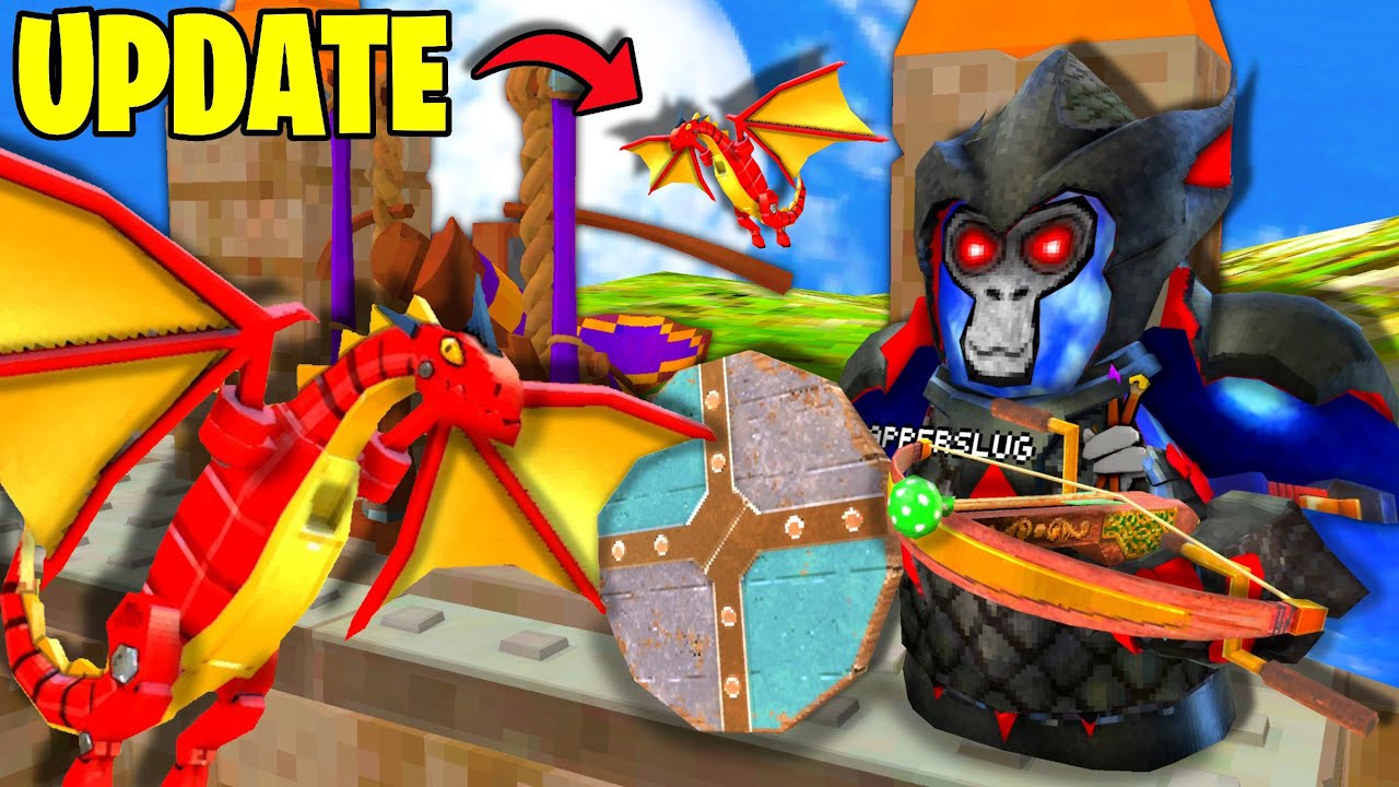 New Gorilla Tag Monke Blocks CASTLE UPDATE (new map) - YouTube