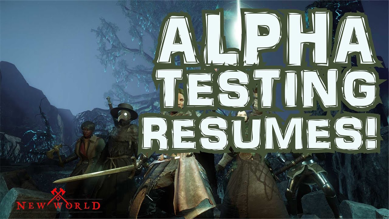 Amazon's New World. Alpha testing Resumes! ... but only NA server for ...