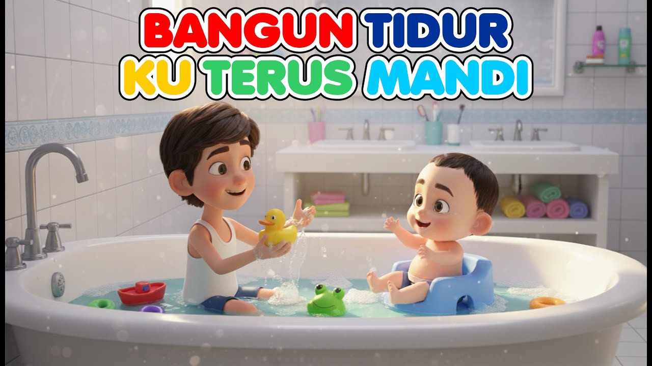 Bangun tidur - Bangun tidur ku terus mandi - Lagu anak Indonesia - YouTube