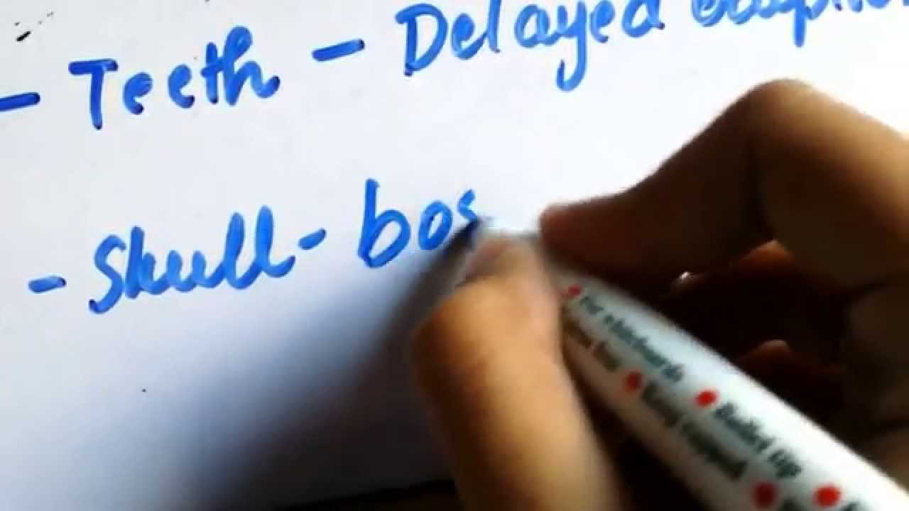 Rickets mnemonic - YouTube