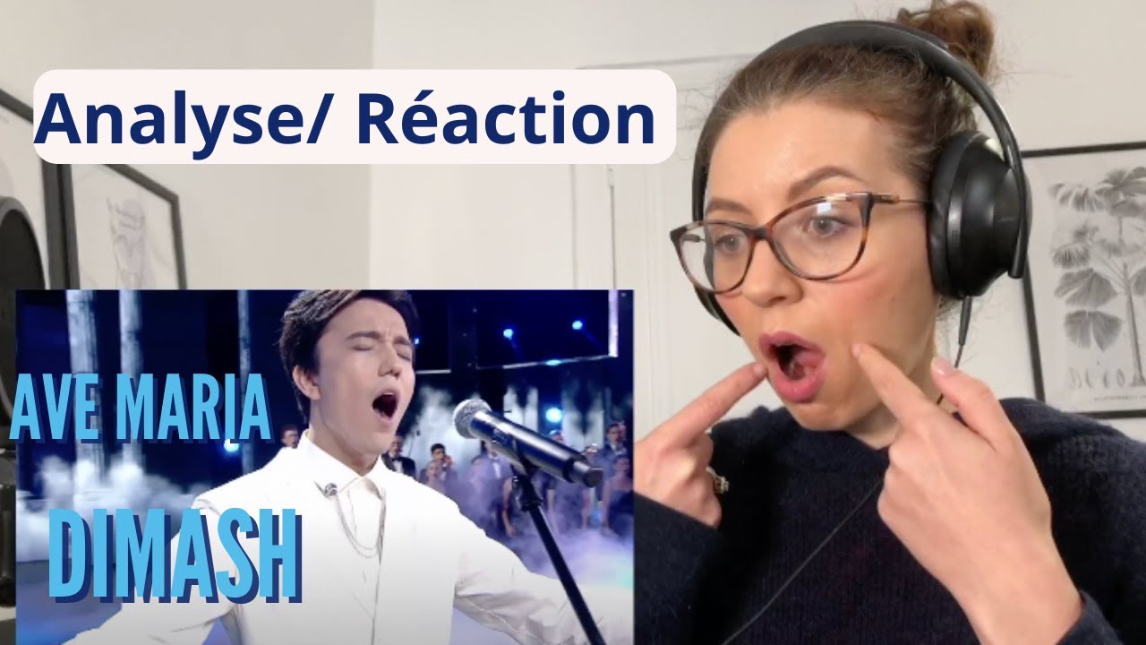 DIMASH (Ave Maria) ANALYSE Vocale par chanteuse lyrique - YouTube