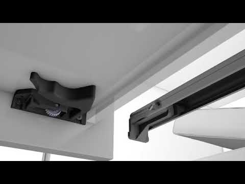 Quadro runners with slide-on installation for wooden drawers, made by ...