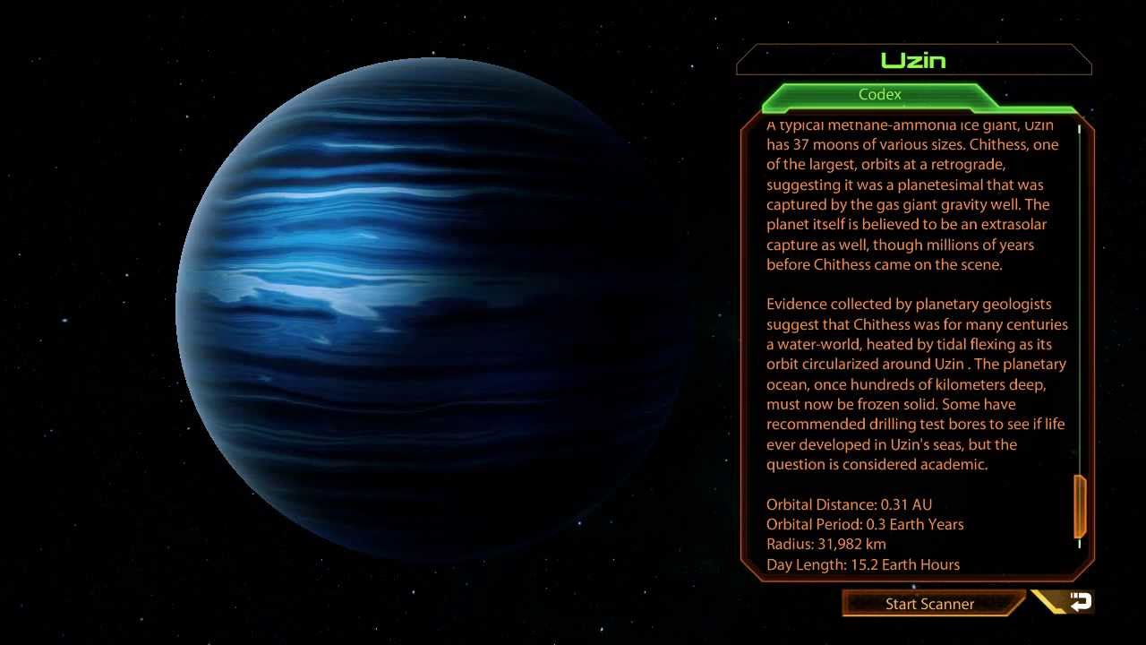 Mass Effect 2 - P.113 - Pylos Nebula - A Bunch of beautiful planets ...