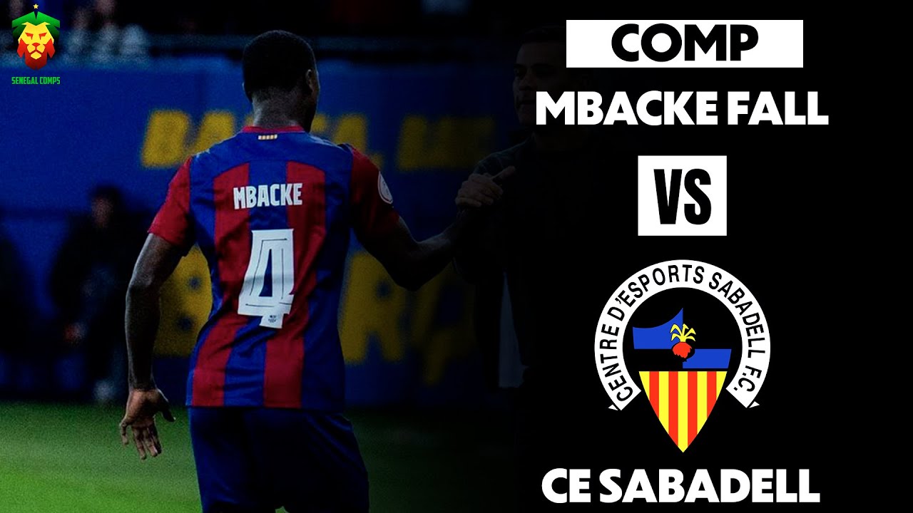 Mamadou Mbacke Fall vs CE Sabadell | 1 but - YouTube