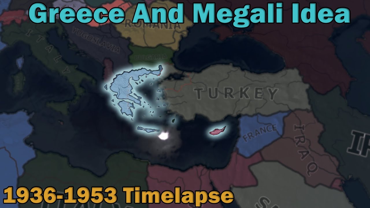 What if Greece had followed the Megali Idea? | Hoi4 Timelapse - YouTube