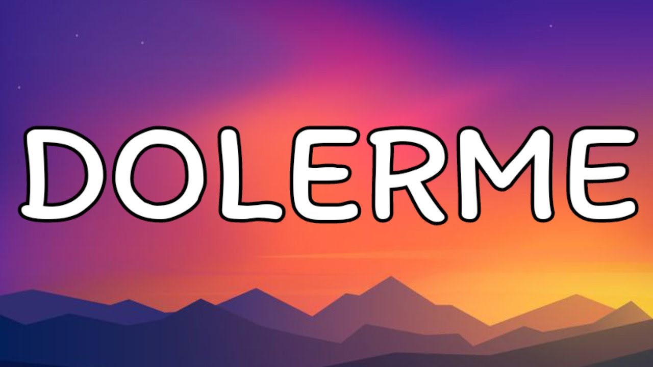 ROSALIA - Dolerme (Letra/Lyrics) - YouTube