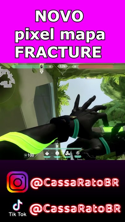 Pixel de viper no mapa FRACTURE #valorant - YouTube