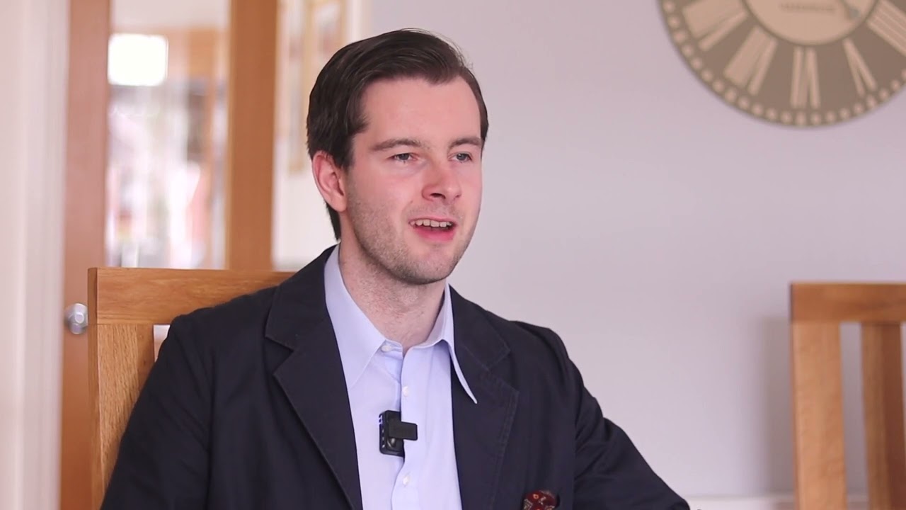 Jordan Harding On Playing Mr Gedge the Vicar - YouTube