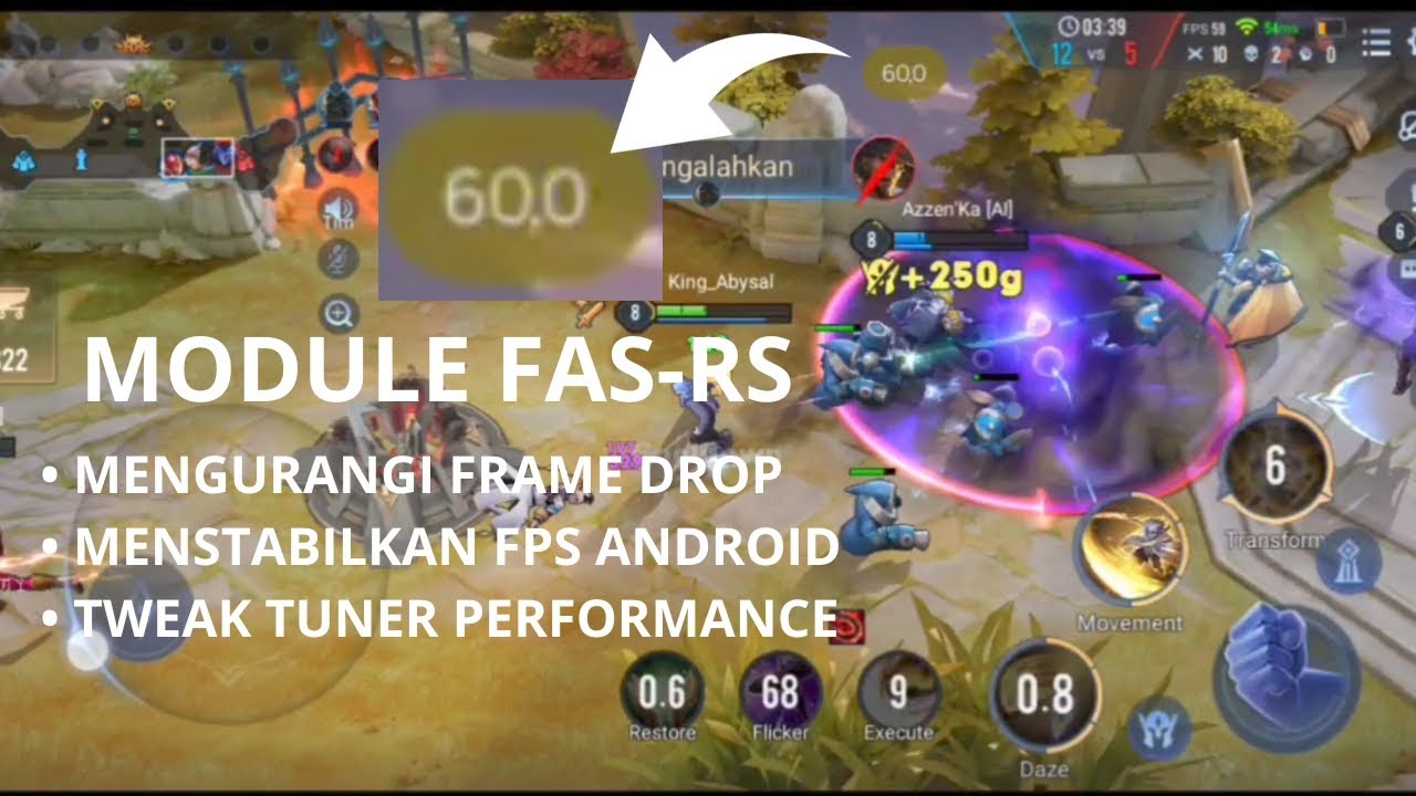 Module Magisk FAS- RS Performance Tweak Tuner Menstabilkan FPS Android - YouTube