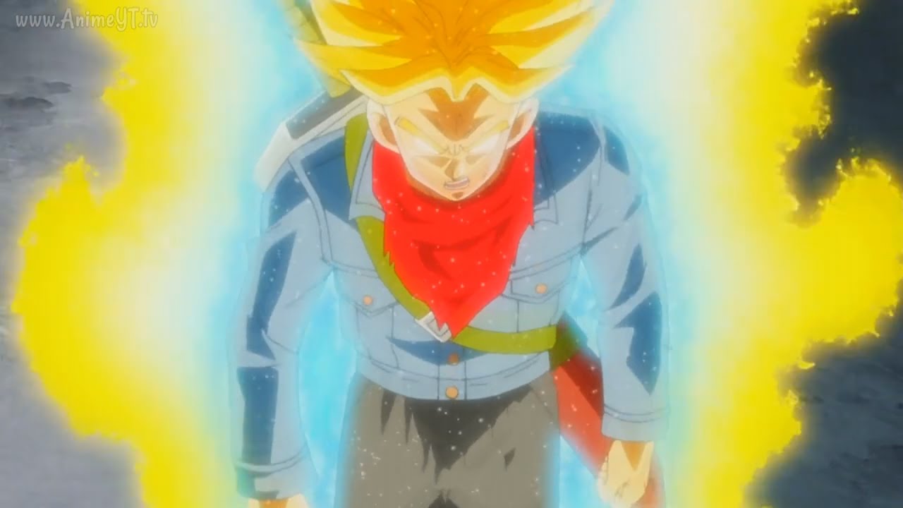 La nueva transformacion De Trunks | Montaje Audio Latino | Dragon Ball ...