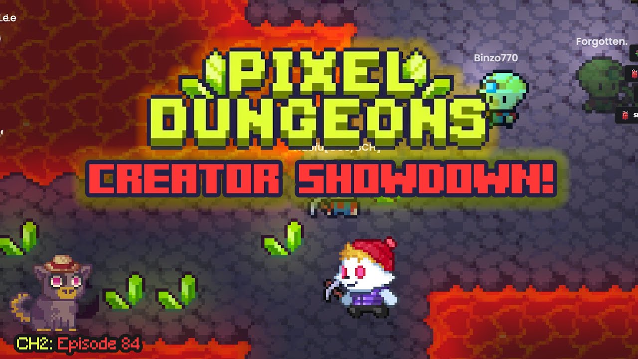 Live: Creator showdown at Pixel Dungeons - YouTube