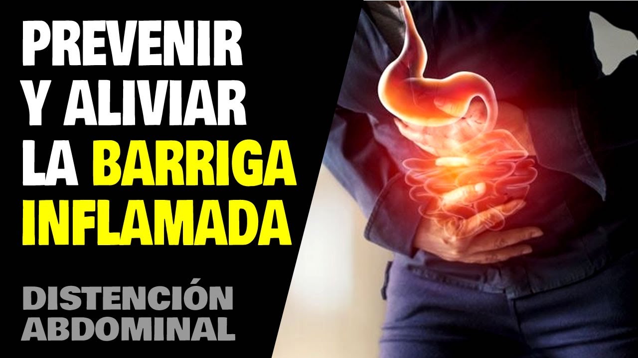 ¡INCREÍBLE! Curar y Prevenir la Barriga Inflamada | Distención ...