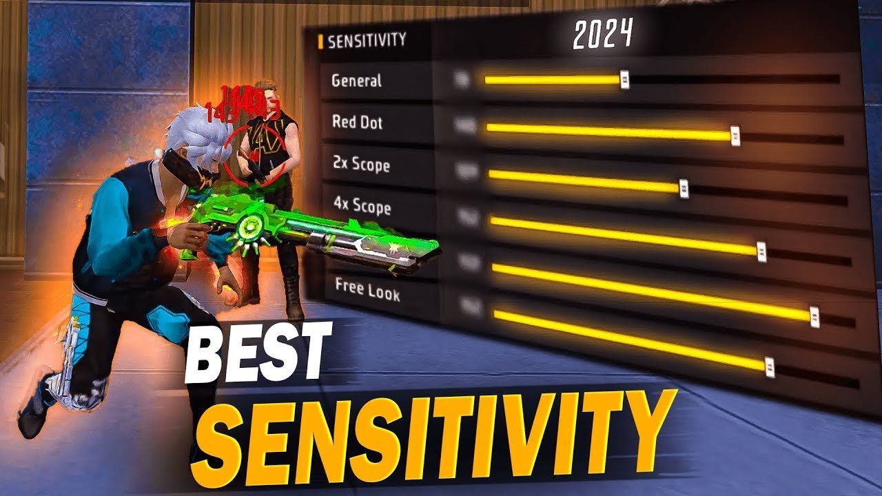 Top 3 Pro Settings Free Fire [ Secret ] Sensitivity + Fire Button Size ...
