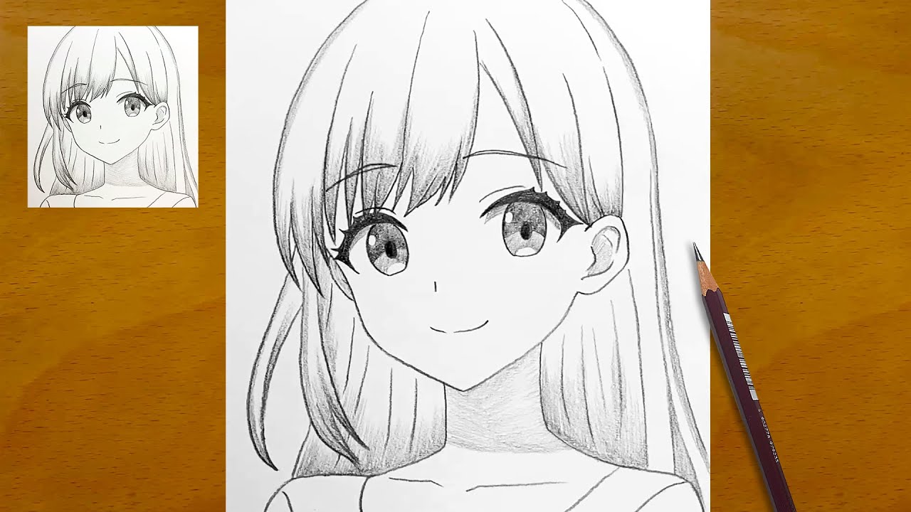 20 Inspiration Full Body Long Hair Full Body Anime Girl Drawing