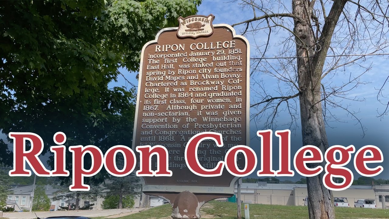 a brief walking tour of RIPON COLLEGE (WI) campus - YouTube