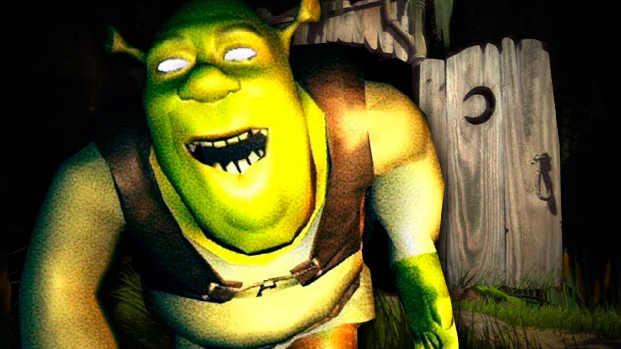 joguei os PIORES jogos de terror do SHREK - YouTube