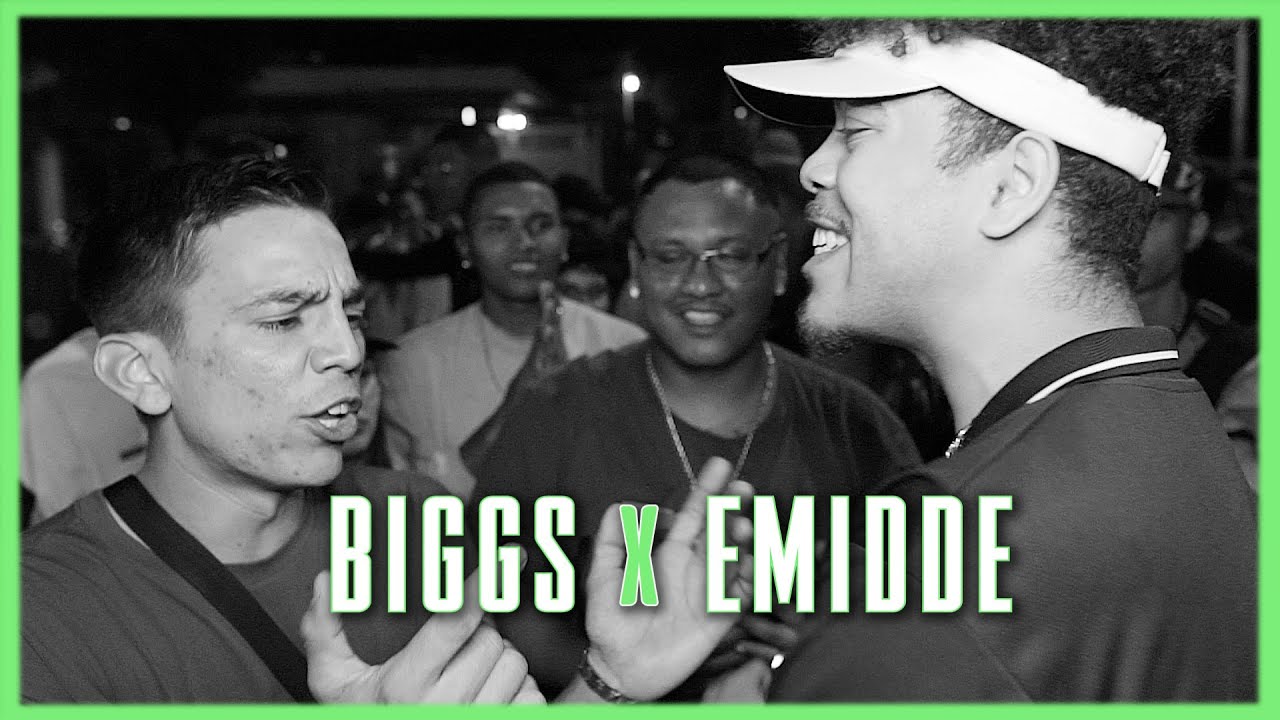 BIGGS X EMIDDE | SEGUNDA FASE | 78ª BATALHA DA PISTA - YouTube